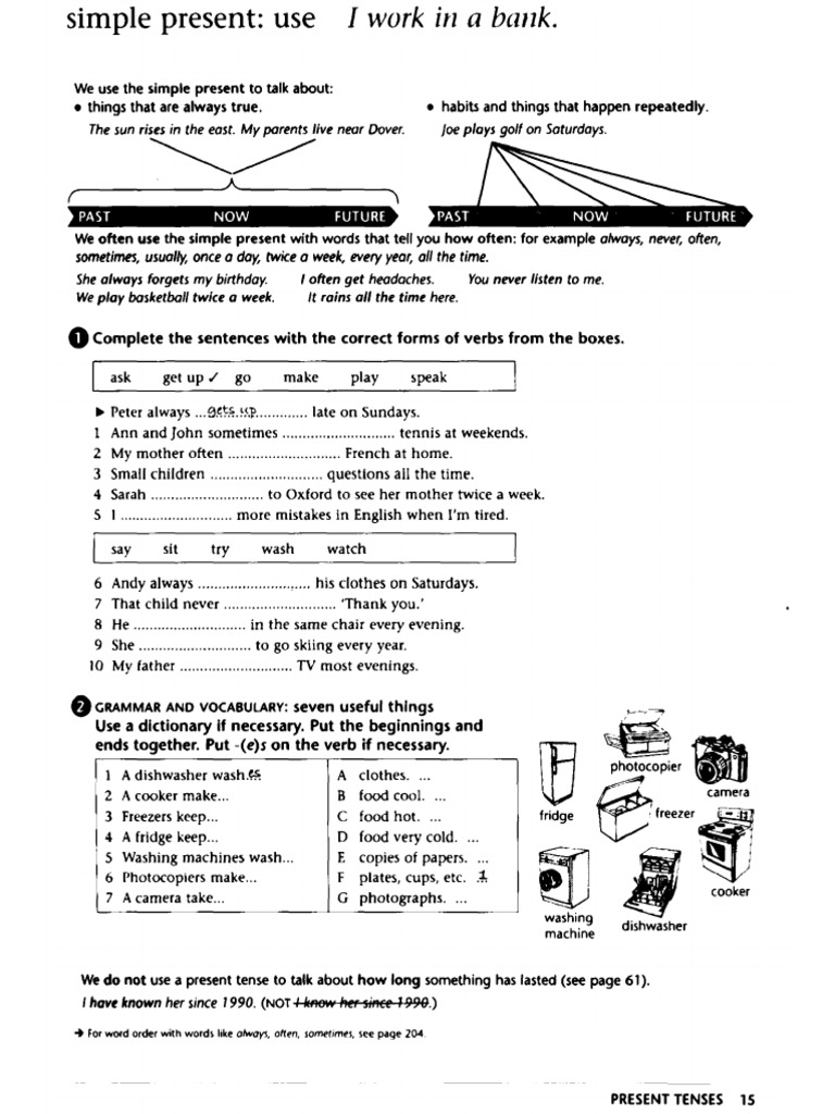 Simple Present 2 | PDF