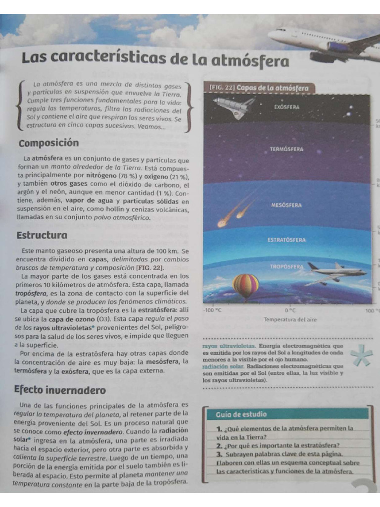 Las Caracter-Sticas de La Atm-Sfera | PDF