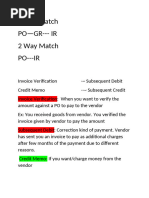 Subsequent Debit Credit Credit Memo | PDF | Receipt | Invoice