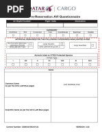 Live Animal Shipping Declaration Form | PDF