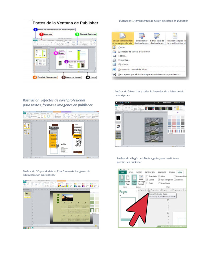 Características clave de Microsoft Publisher | PDF
