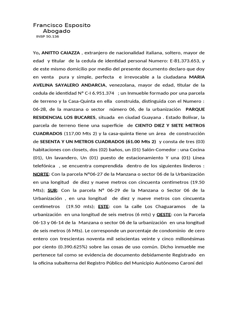 Anitto Caiazza | PDF