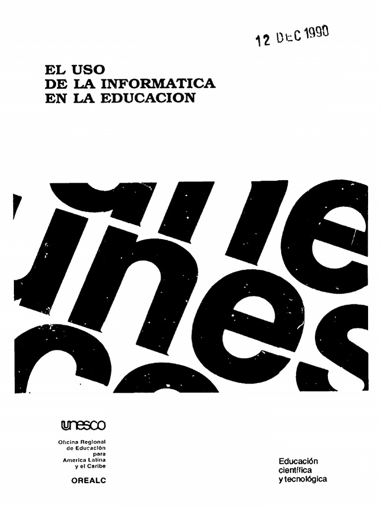 Uso de La Informática en La Educación | PDF