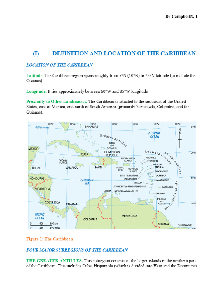 Module 1 - Caribbean Society and Culture | PDF | Netherlands Antilles ...
