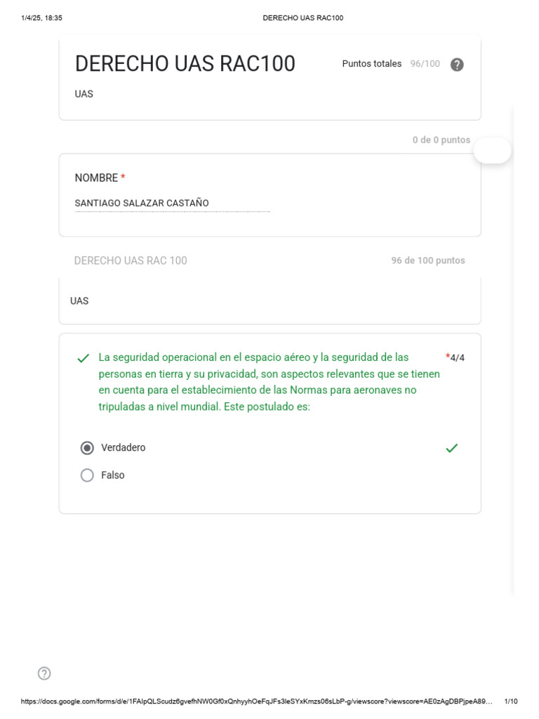 Derecho Uas Rac100 | PDF | Vehículo aéreo no tripulado | Póliza de seguros