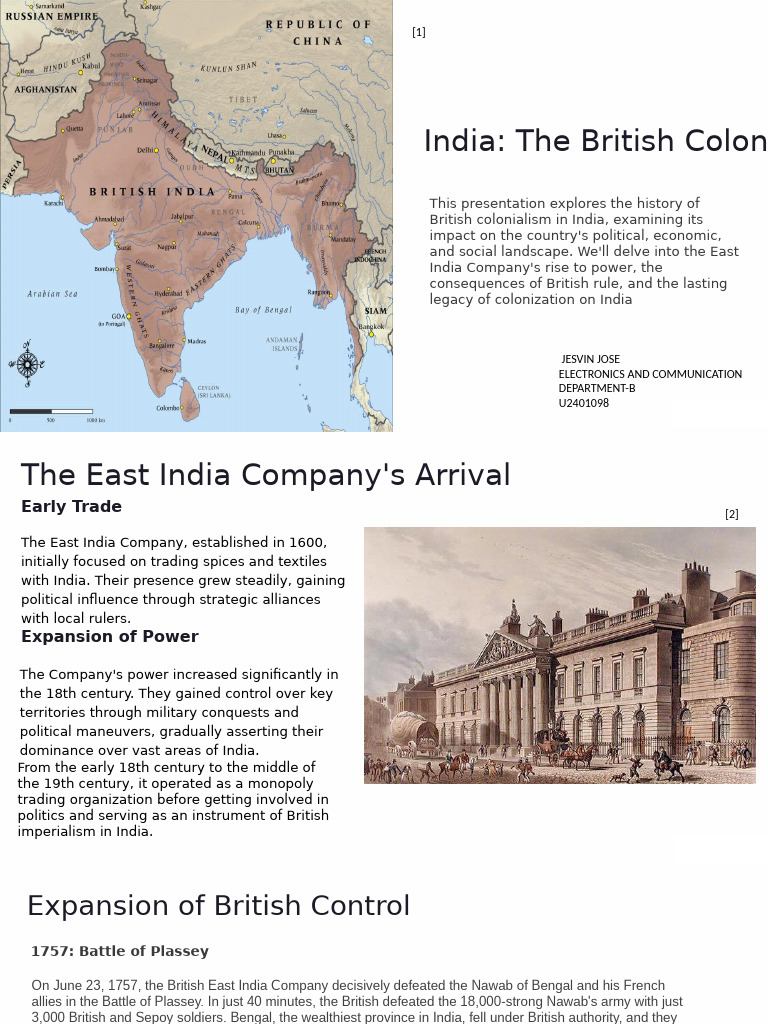 India The British Colony New | PDF | Partition Of India | British Empire