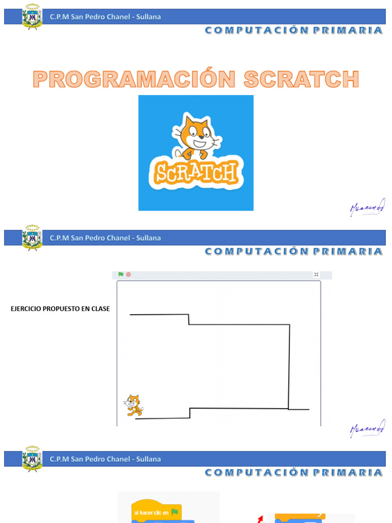 Programación Scratch en Educación Primaria | PDF
