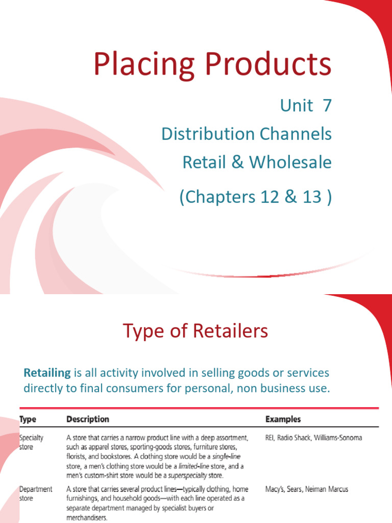 Understanding Distribution Channels | PDF | Logistics | Marketing
