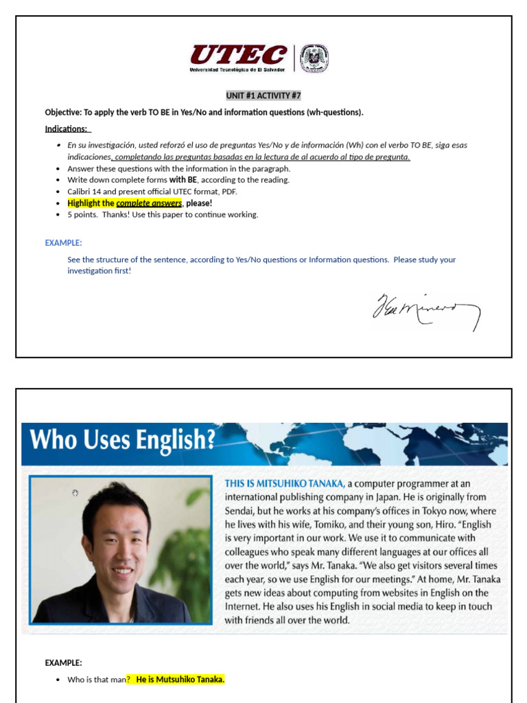 Unit #1 - Activity #7 | PDF