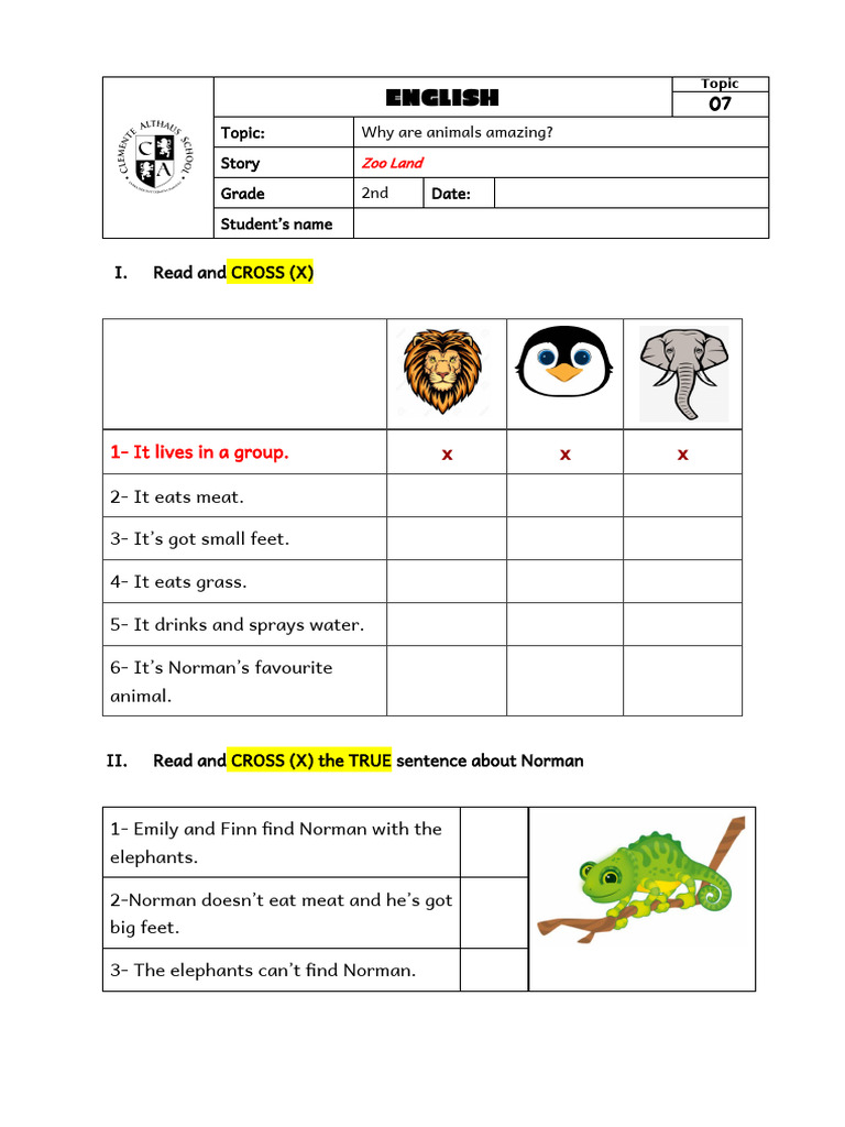 Animal Guessing Game Clues | PDF