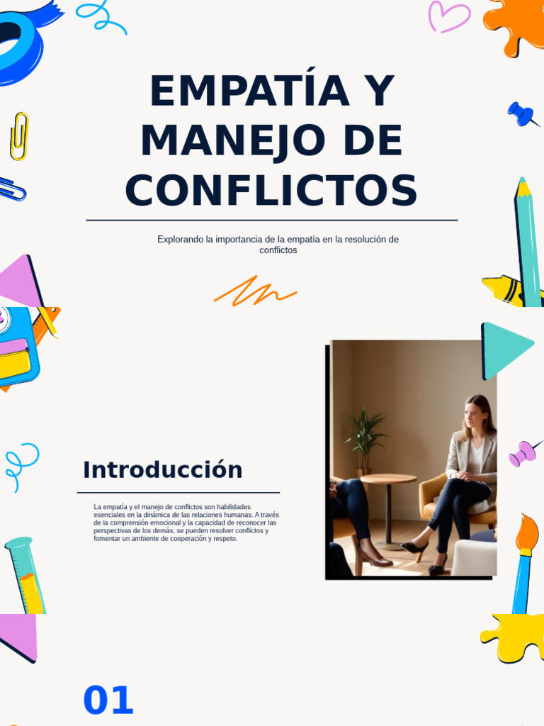 Empatía en la Resolución de Conflictos | PDF | Conflicto (proceso ...