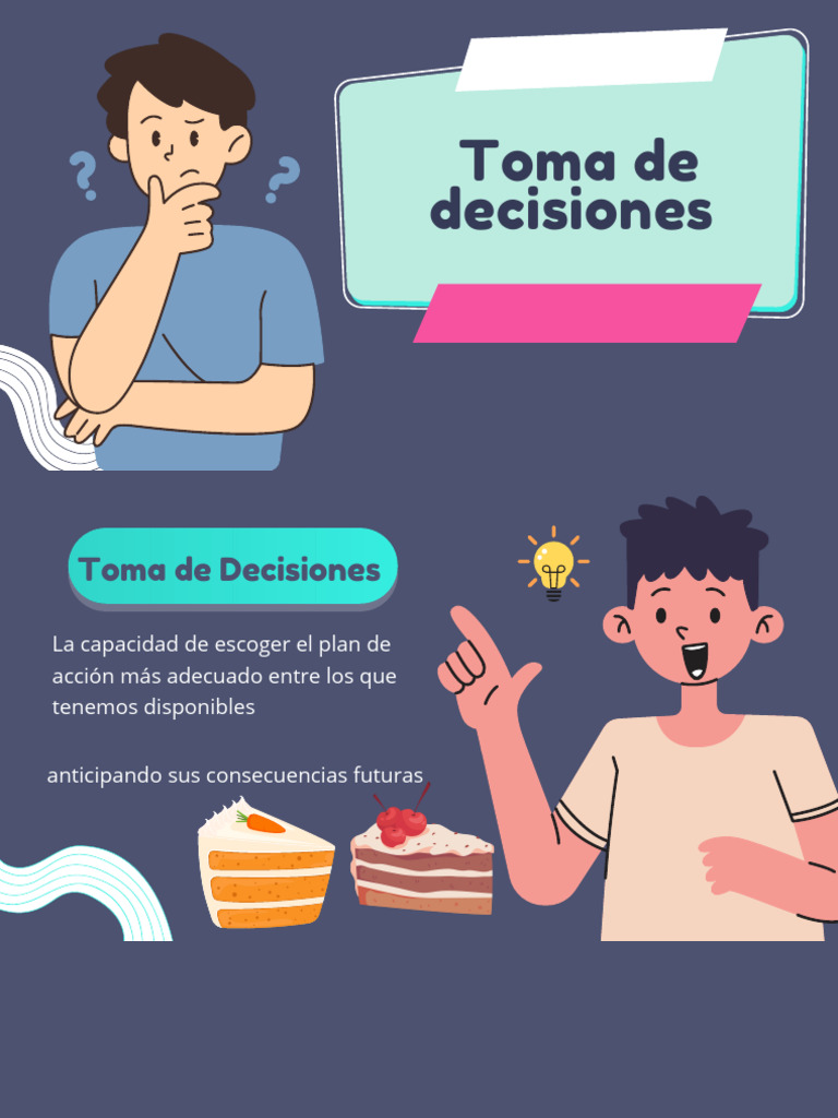 Presentación Toma de decisiones y autocuidado Ilustrado Lila (1) | PDF ...