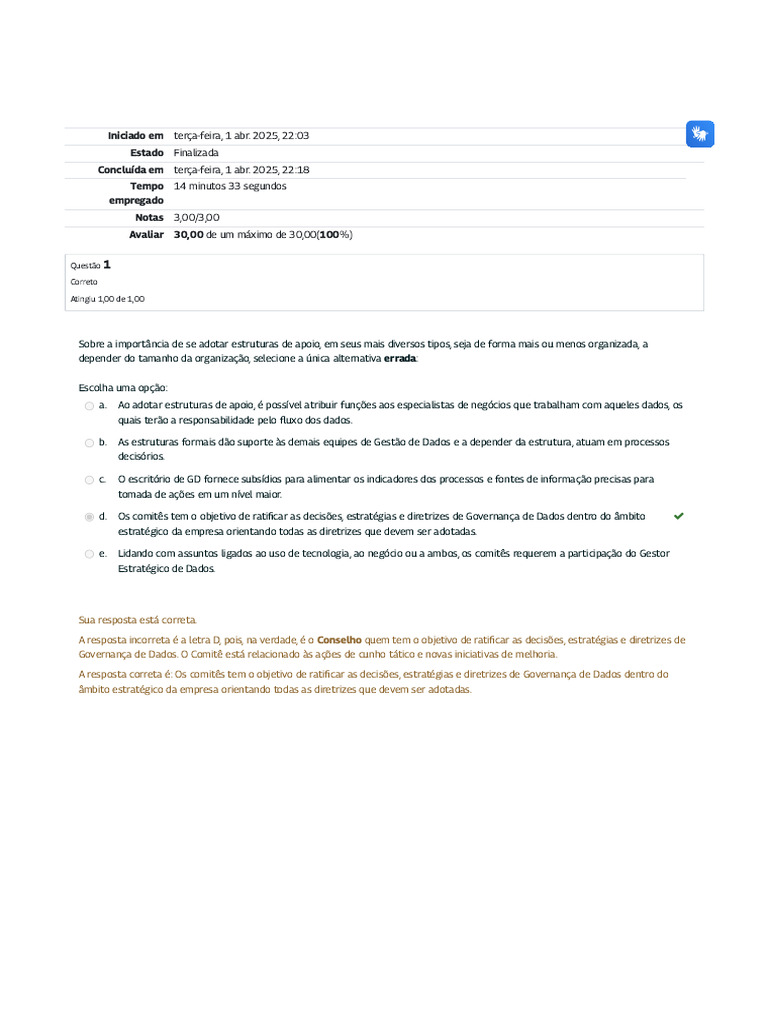 Respostas Modulo3 | PDF | Cobit | Business