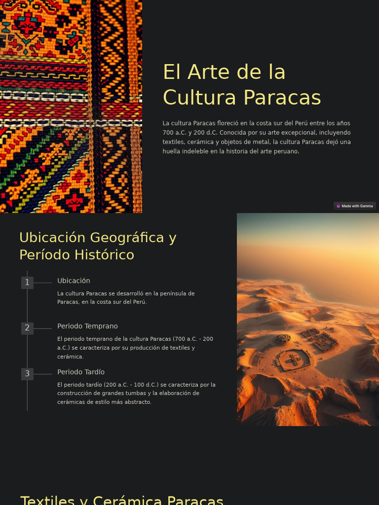 El-Arte-de-la-Cultura-Paracas | PDF | Textiles | Cerámica