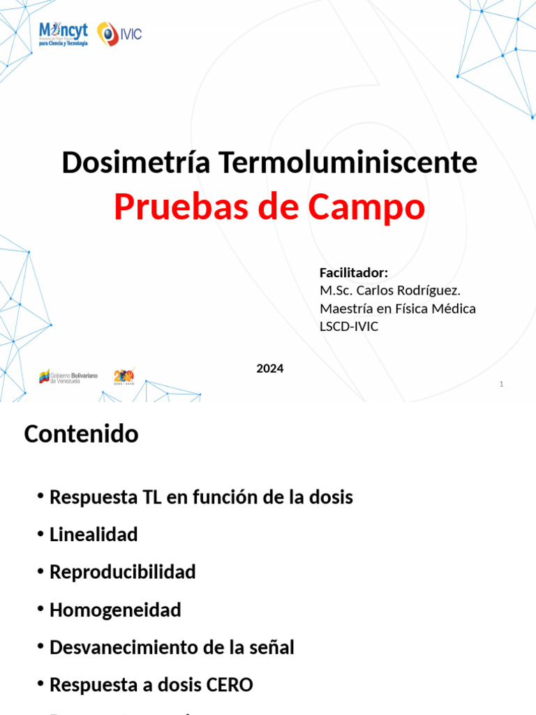 Prueba S | PDF | Radiación | Dosimetría