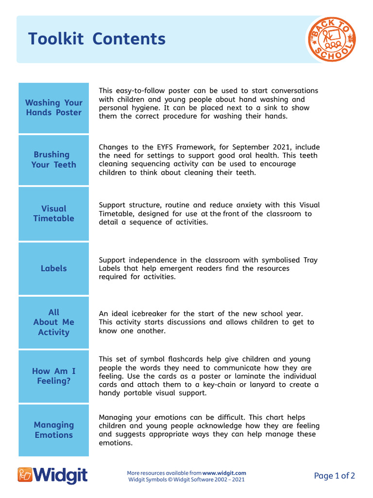 Back To School Teacher Toolkit 2022 | PDF | Toothbrush | Phonics