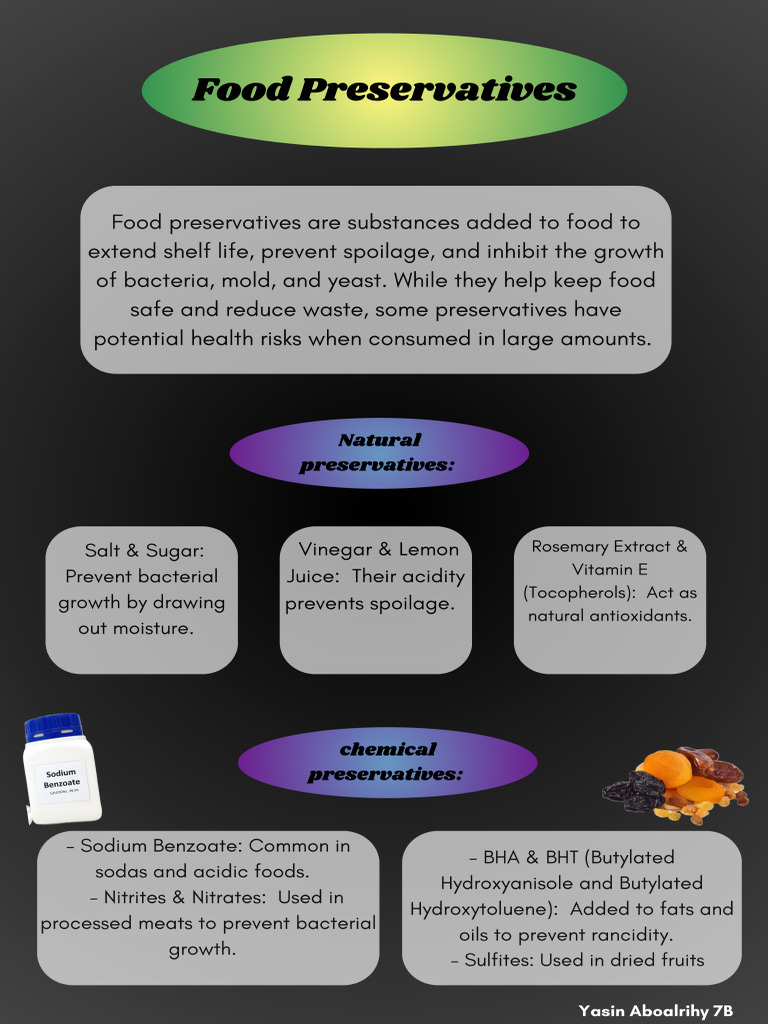 Food Preservatives | PDF