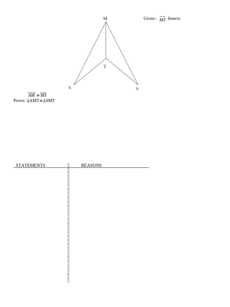 Congruent Triangle Proofs | PDF | Elementary Geometry | Euclidean Geometry