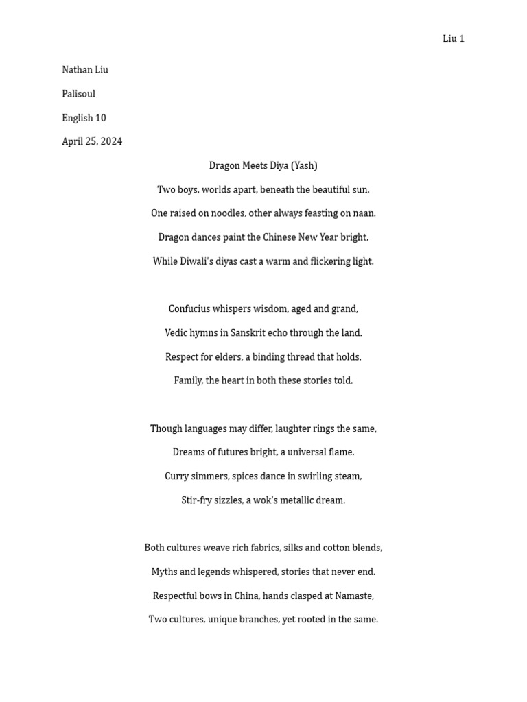 Culture Interview For Yash | PDF