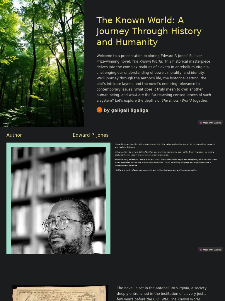 The-Known-World-A-Journey-Through-History-and-Humanity (1) | PDF