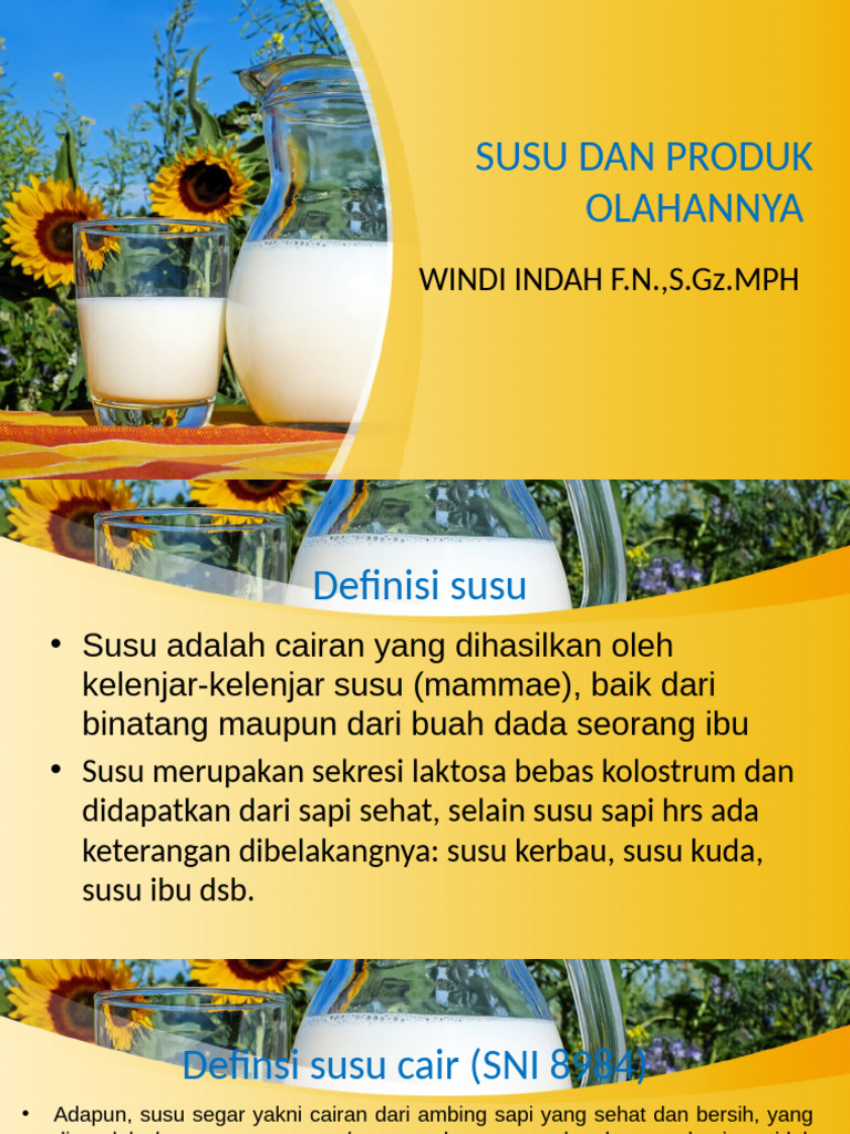 Susu | PDF