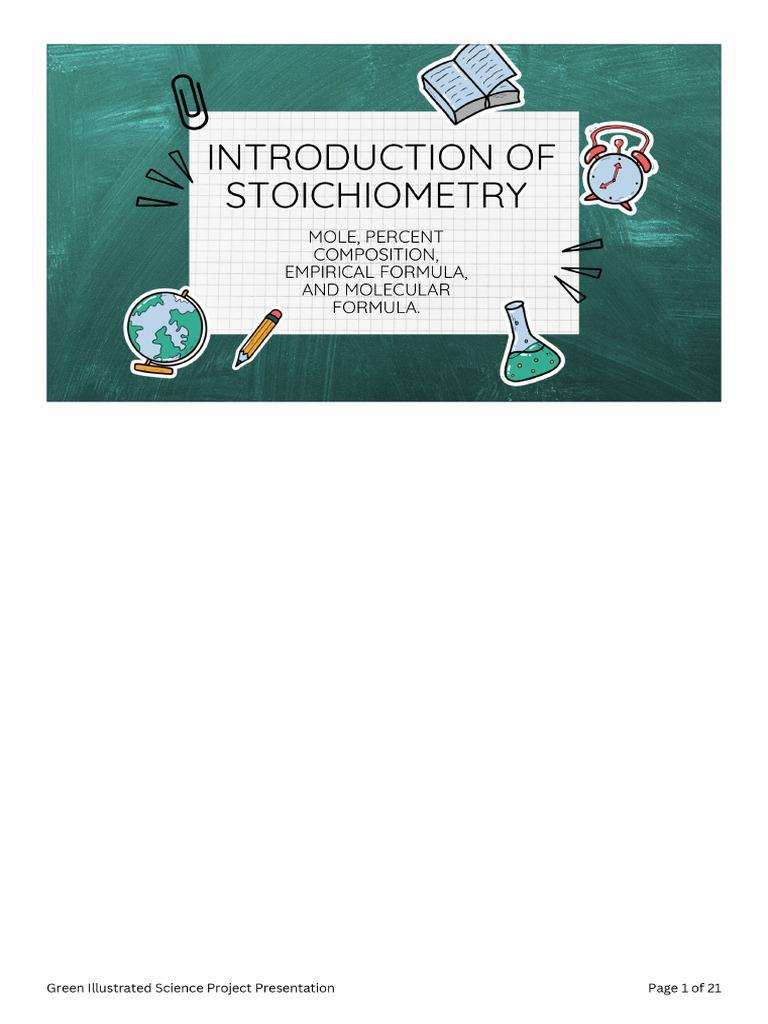 Green Illustrated Science Project Presentation 20240925 172654 0000 | PDF