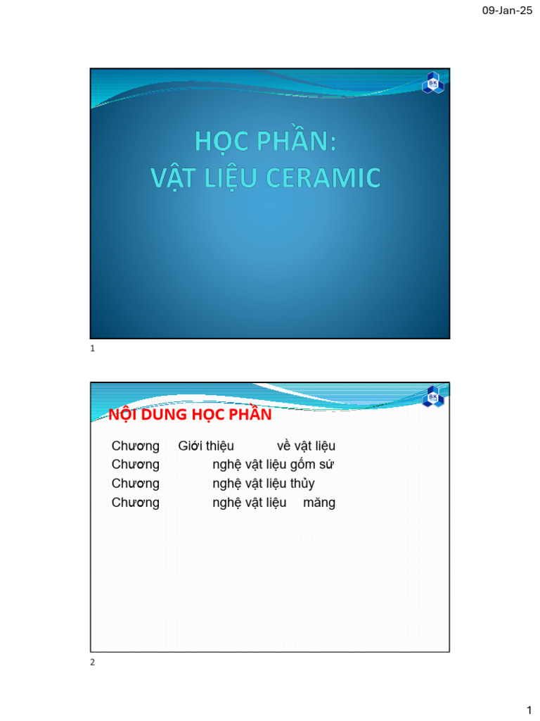 Chap 1-Introduction To Ceramics | PDF