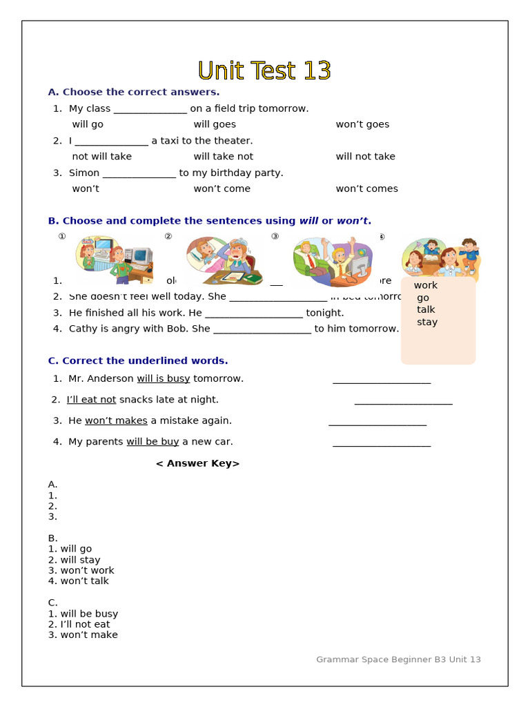 Unit Test 3-13 | PDF