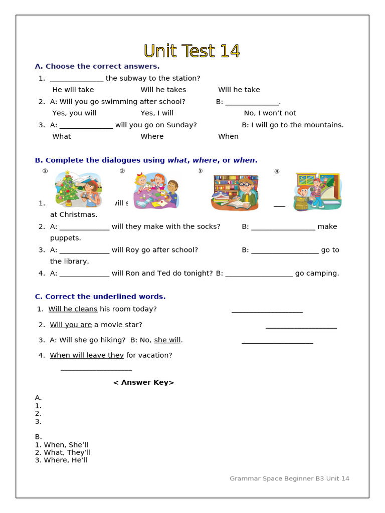 Unit Test 3-14 | PDF