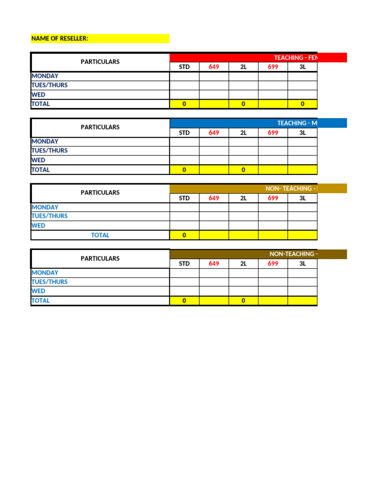 Revised Order Slip | PDF