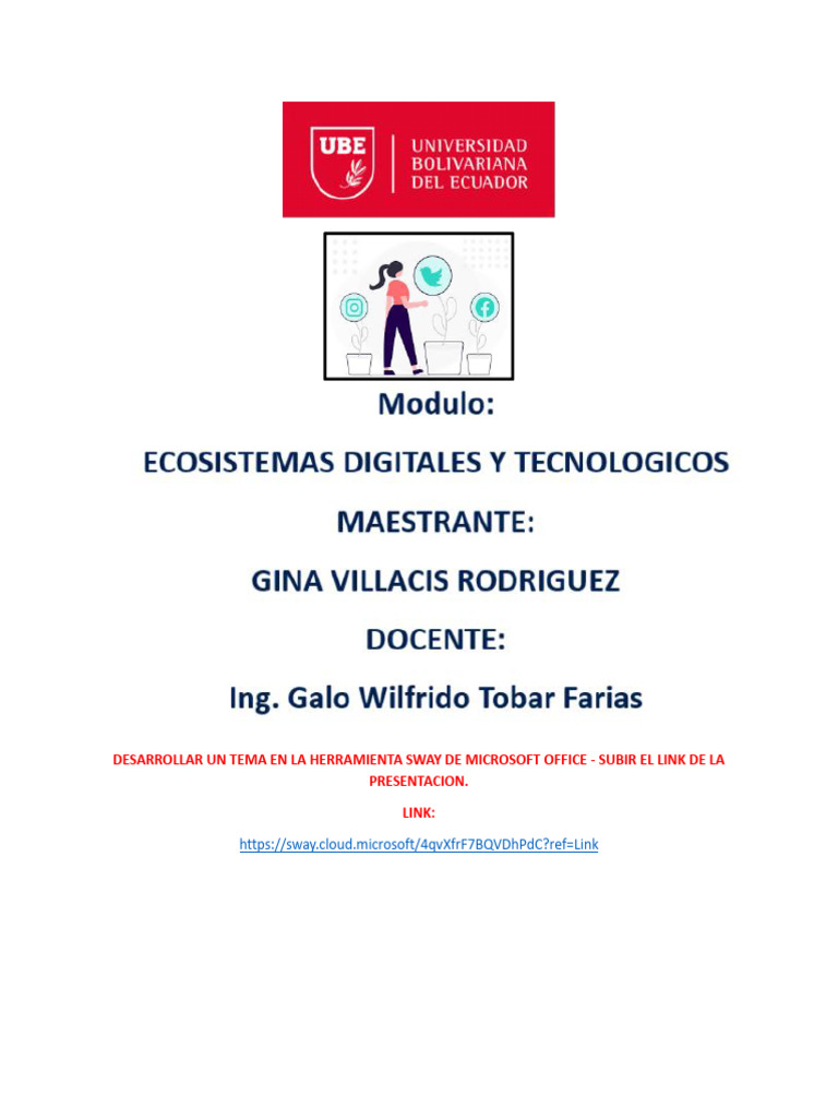 Tarea 2-1 Ecosistemas Digitales | PDF