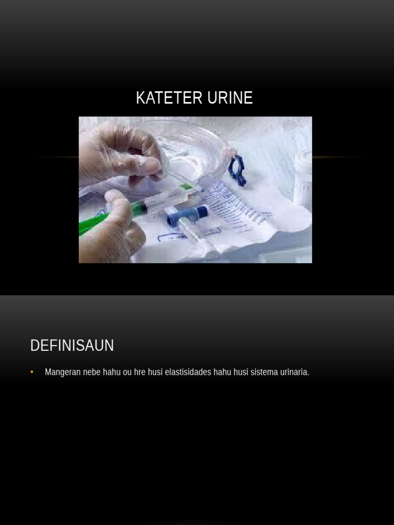 Kateter Urine | PDF