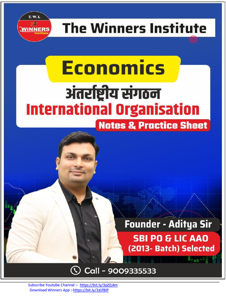Overview of Major International Organizations | PDF | Bric | World ...