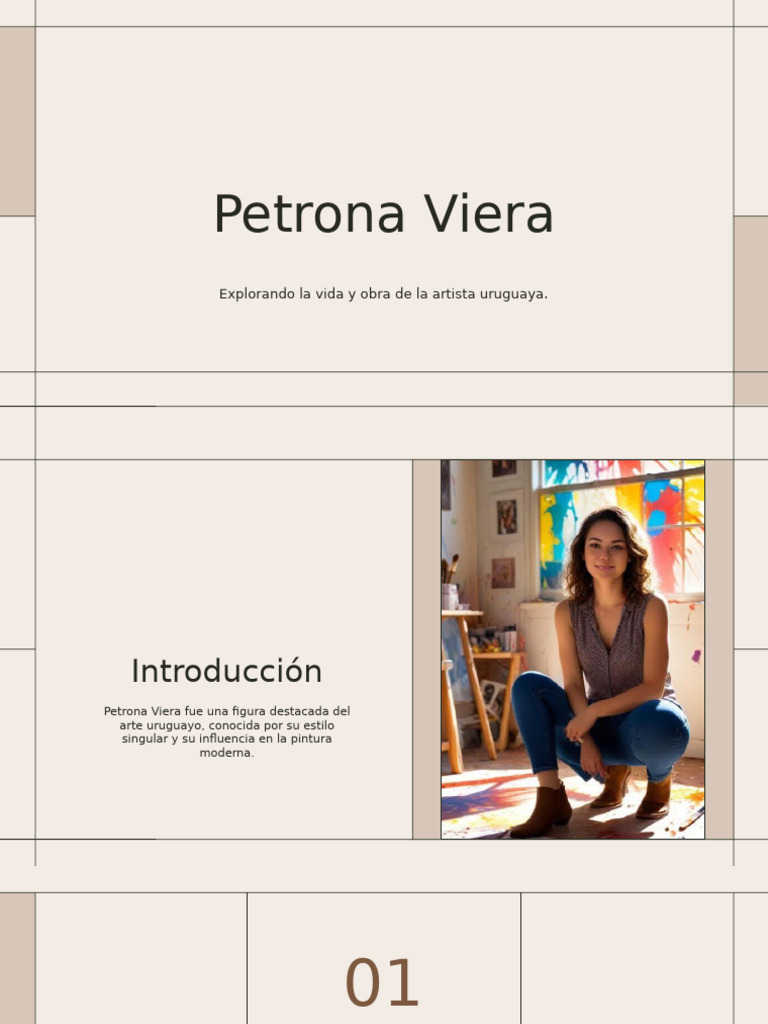 Petrona Viera y el Planismo Uruguayo | PDF | Arte abstracto | Pinturas
