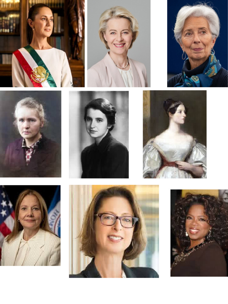 Mujeres Importantes en El Mundo | PDF