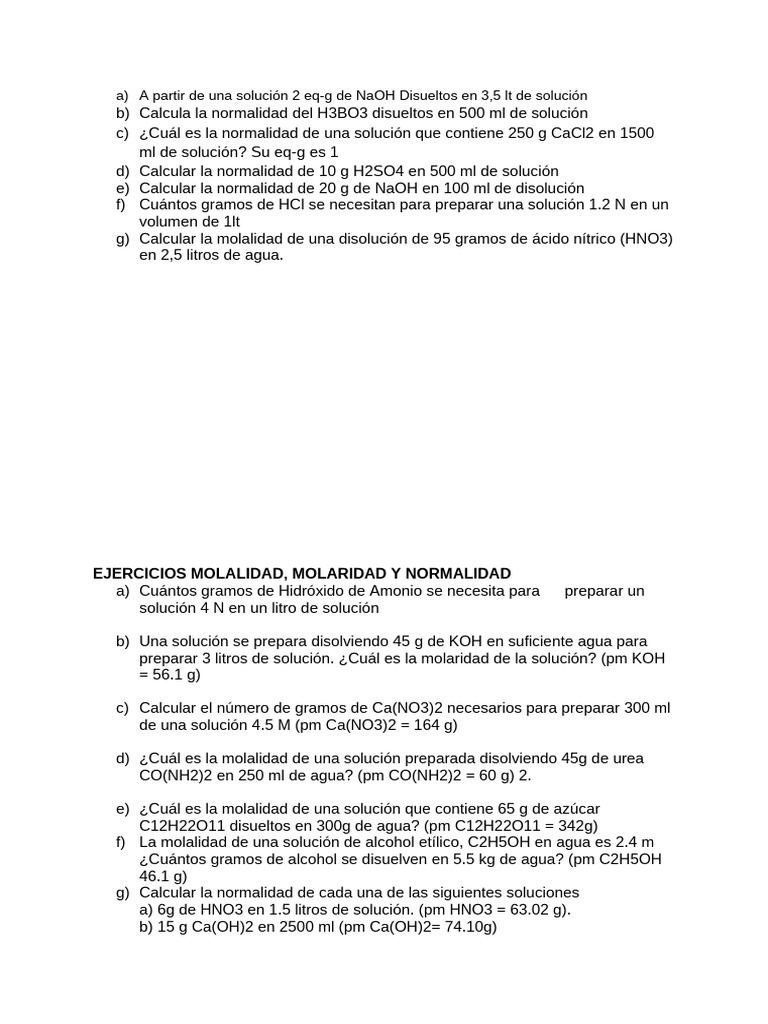 ejercicios-quimica-2do- | PDF