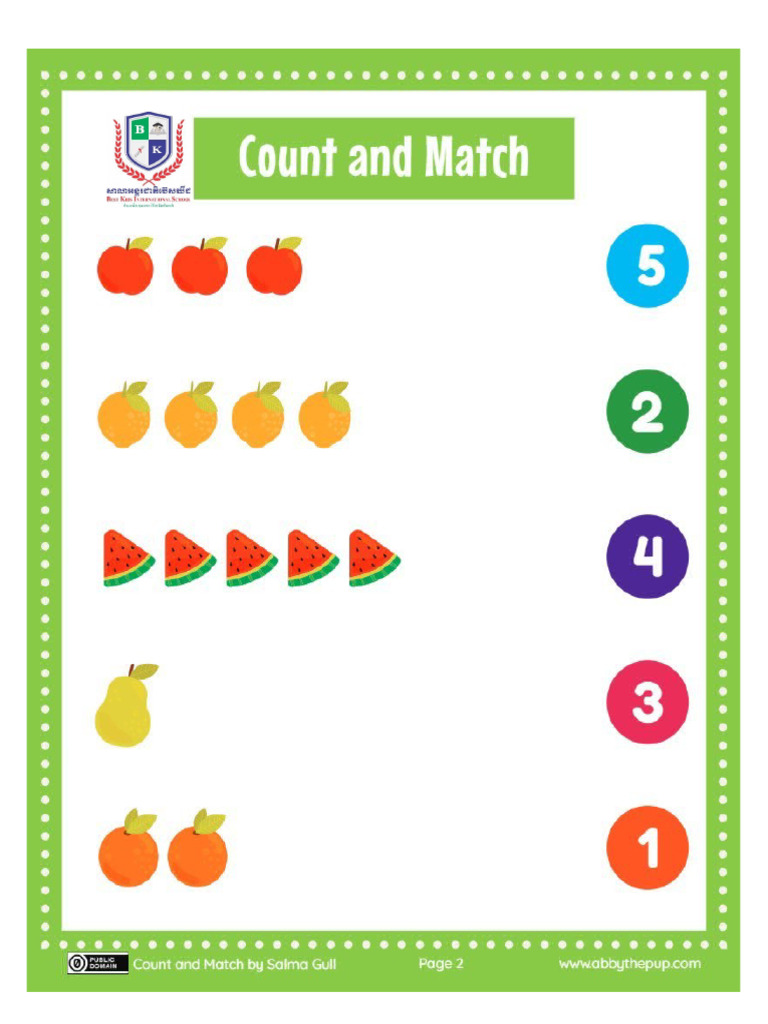 Eng-Pre-K Test | PDF