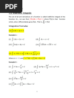 Integration by Parts: LIATE Guide | PDF | Integral | Functions And Mappings