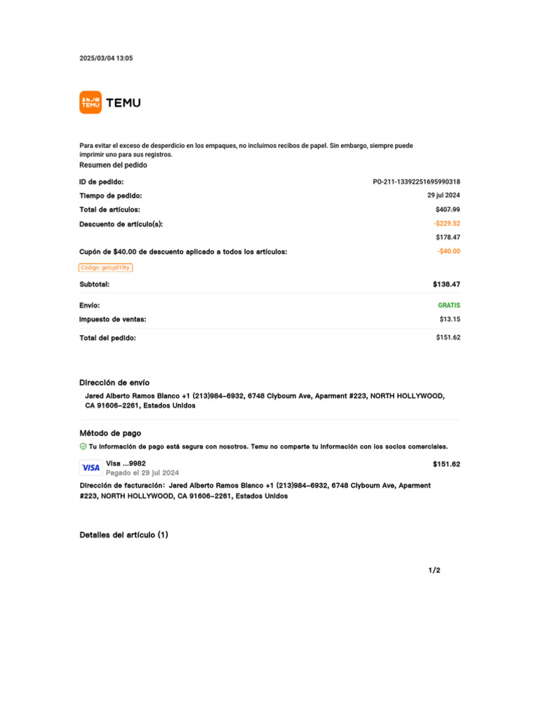 Print For TEMU | PDF