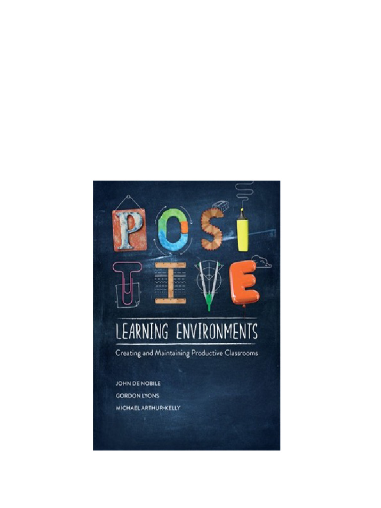 (Original PDF) Positive Learning Environments Creating and Maintaining ...