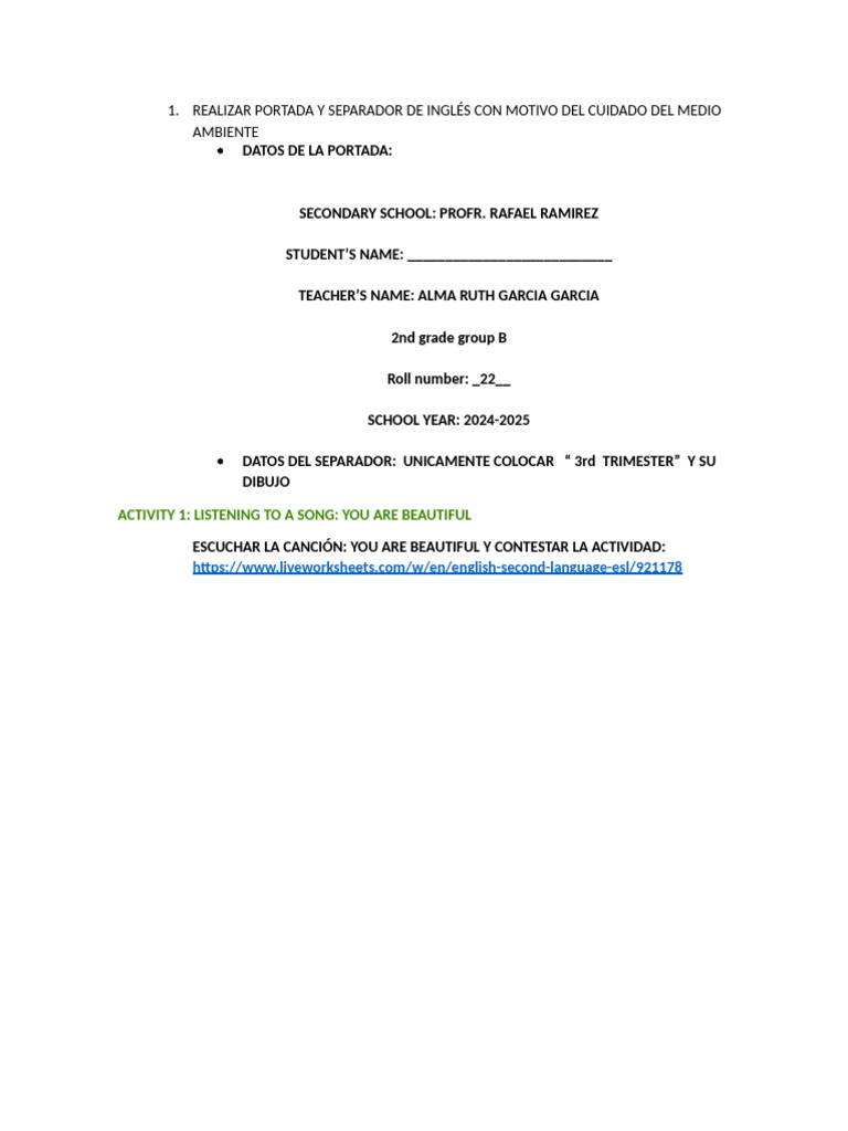 Javier English | PDF