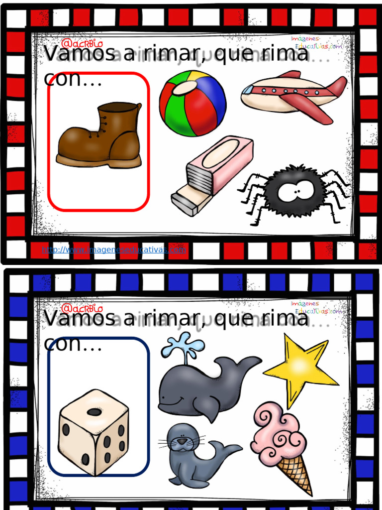 Rimas educativas para aprender jugando | PDF