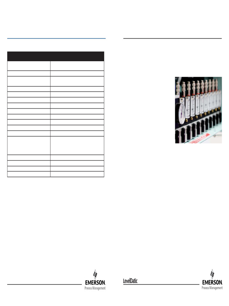 Product Data Sheet Leveldatic 120s Leveldatic en 60446 | PDF | Pressure ...