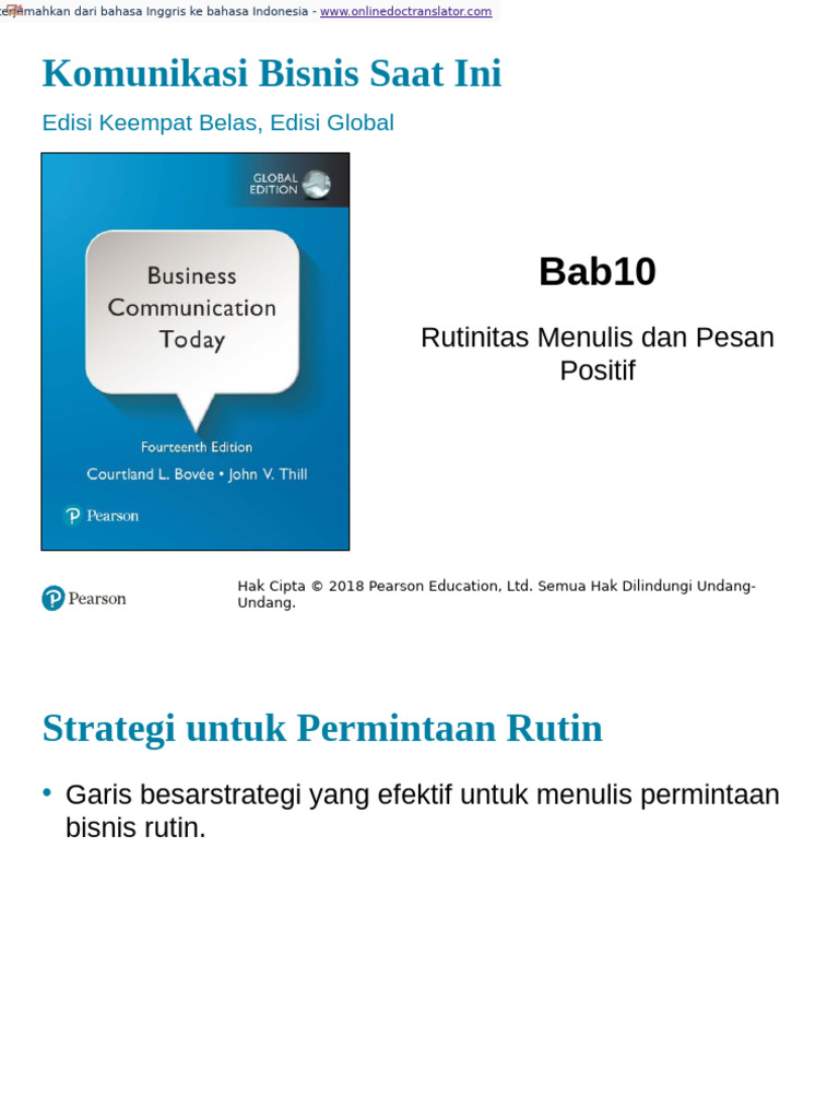 Bovee CH10 PPT - Mhs.en.Id | PDF