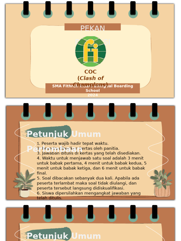 Coc Sma Babak 1 | PDF