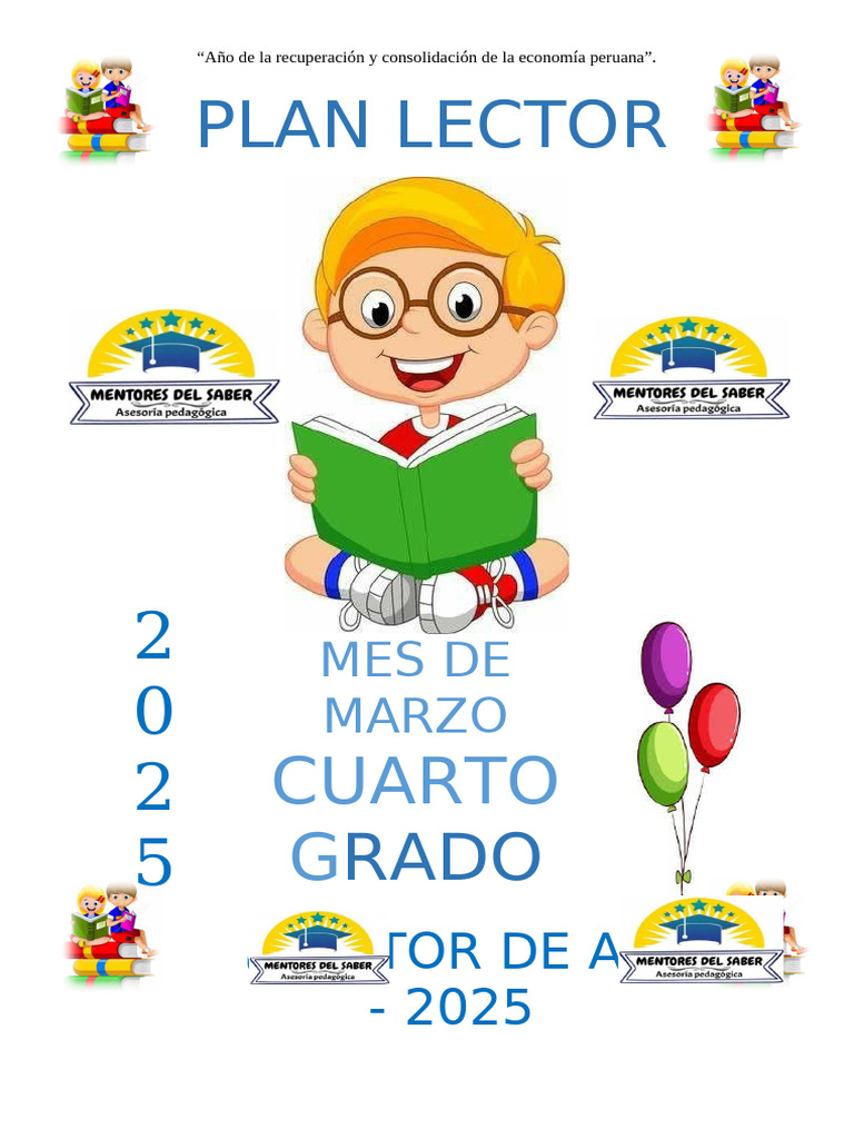 Plan Lector 2025: Estrategias de Lectura | PDF