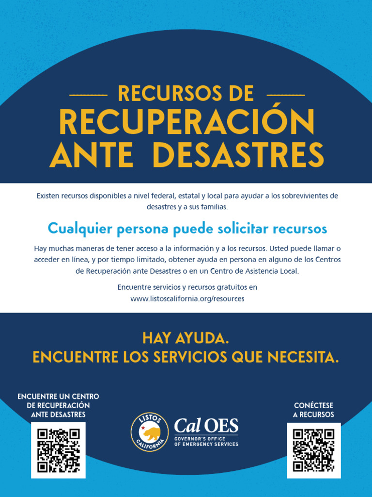 Disaster Recovery Spanish Resources | PDF | Cuidado de la salud | Seguro