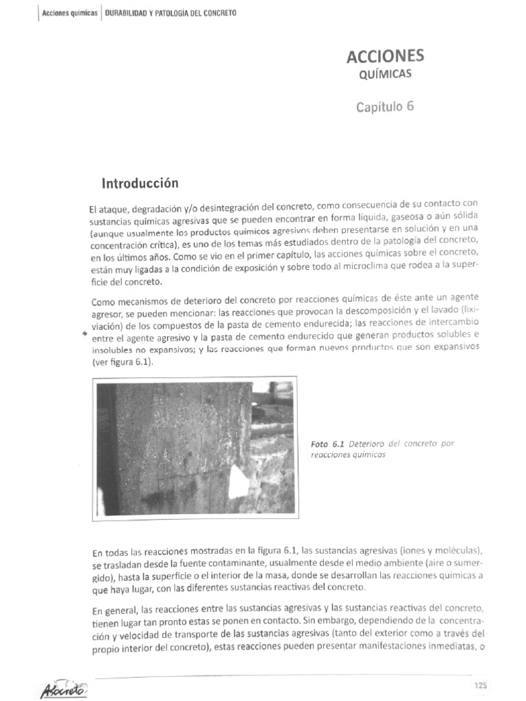 Cap6-Acciones quimicas | PDF