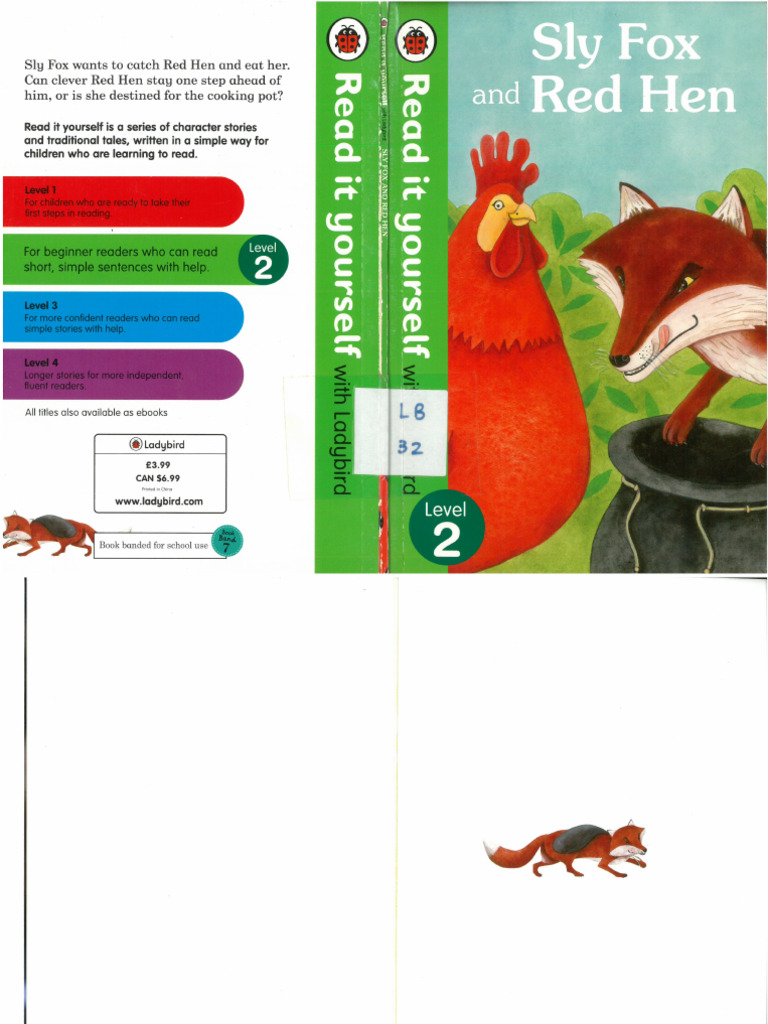 Sly Fox An Red Hen (Level-2) | PDF