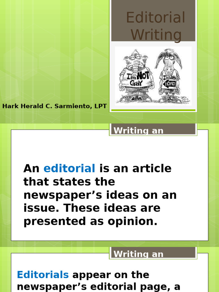 01 Editorial Writing Session | PDF | Newspapers | Editorial
